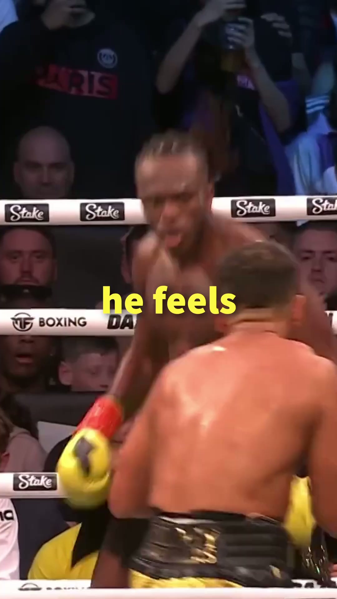 KSI knocked out Joe Fournier with his elbow #ksi