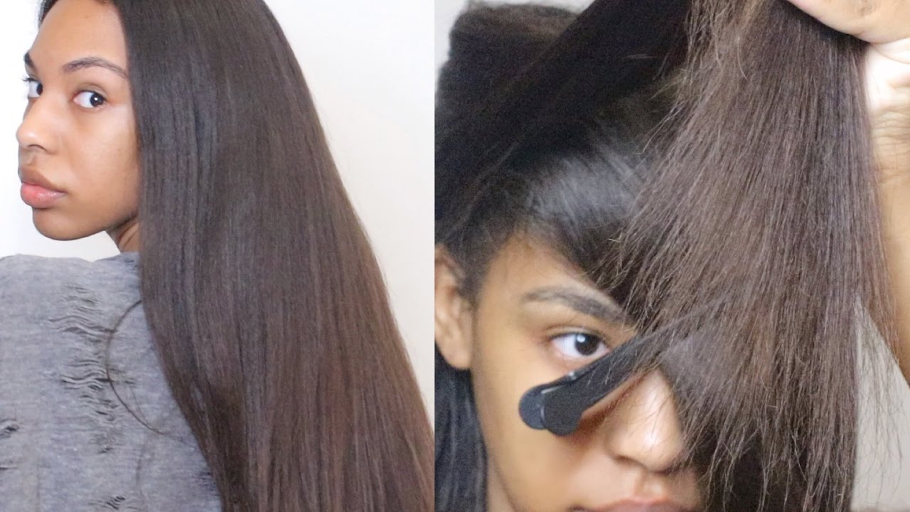 How to self-trim long straight hair: Say goodbye to split ends & knots!