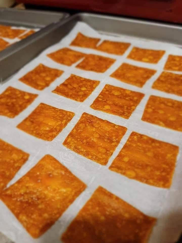 Just cheese crackers
