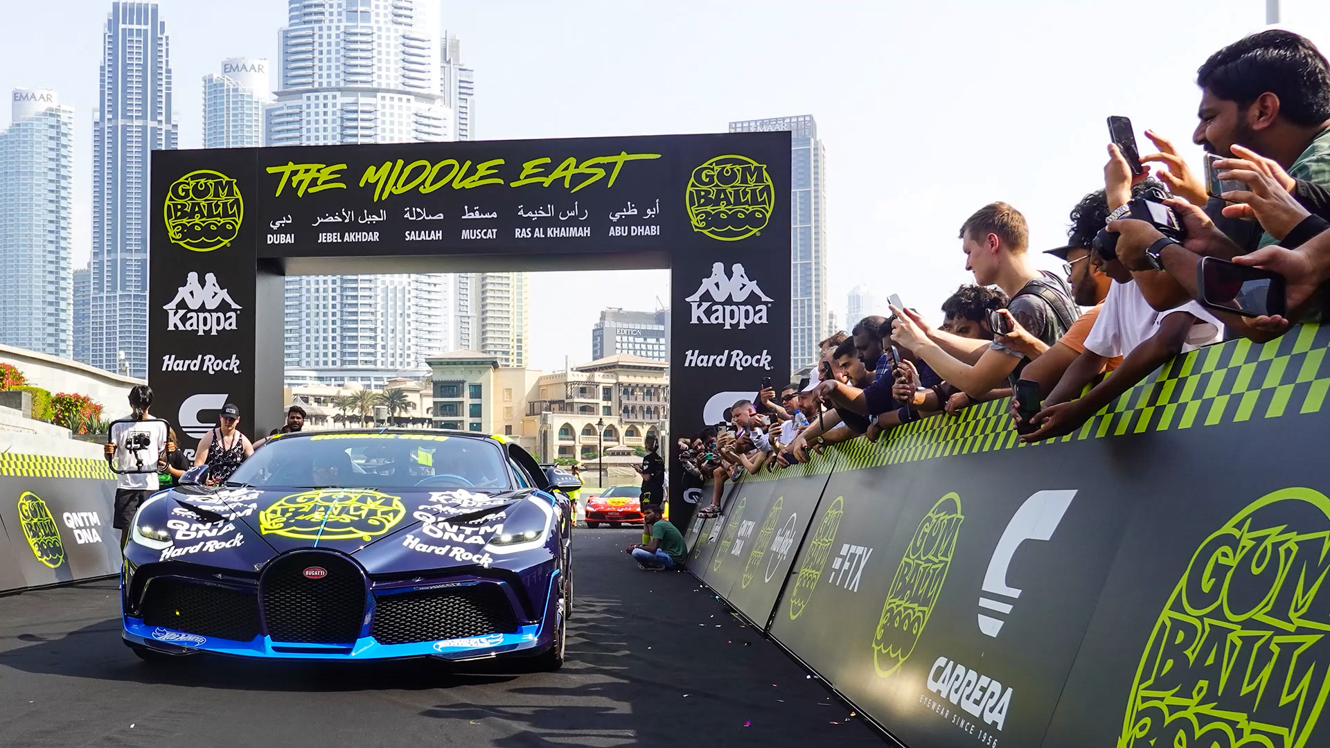 Gumball 3000 begins in Dubai