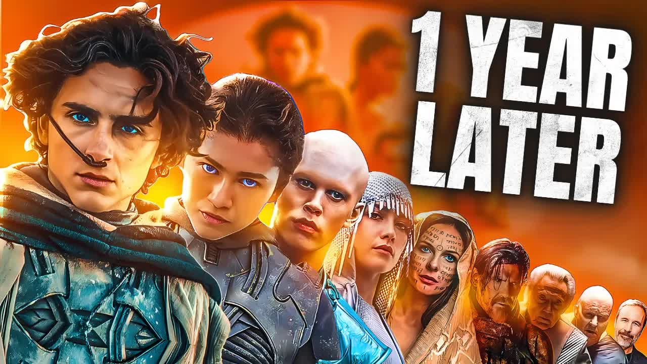 Dune part two. 1 year later