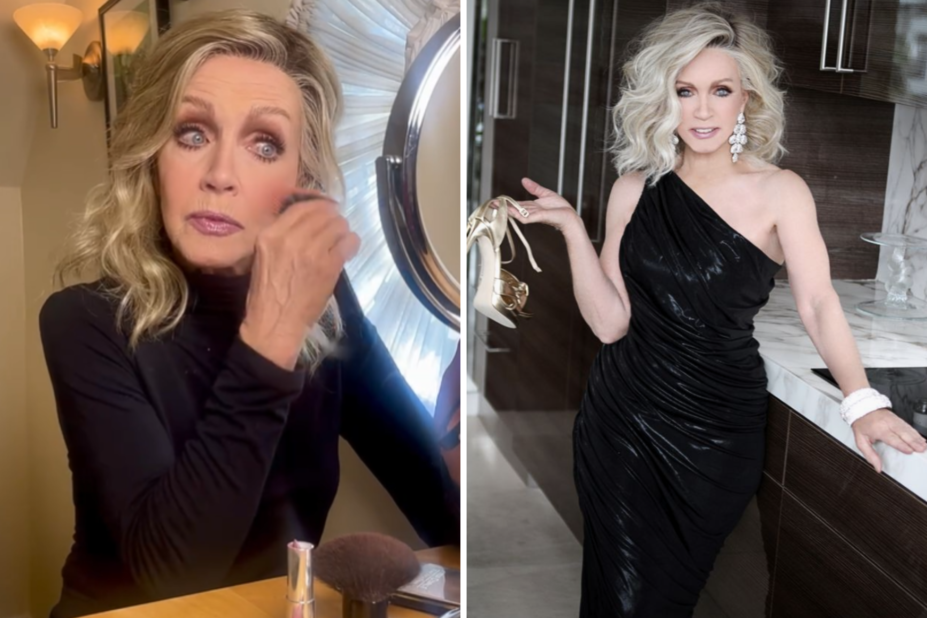 80s icon revisits her signature makeup look—and the internet is obsessed