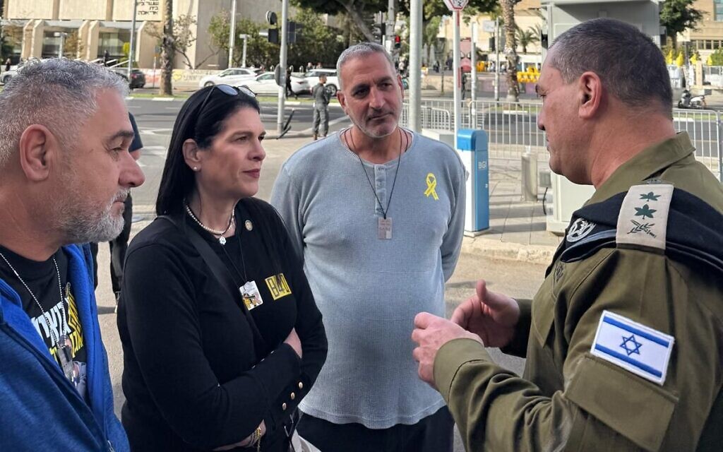 IDF chief stops at rally for final hostage Ran Gvili, vows to bring him ...