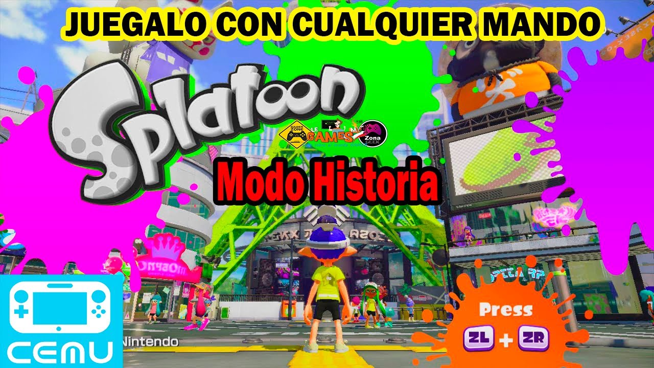 Splatoon en CEMU - juega con cualquier mando sin sensor de movimiento ...