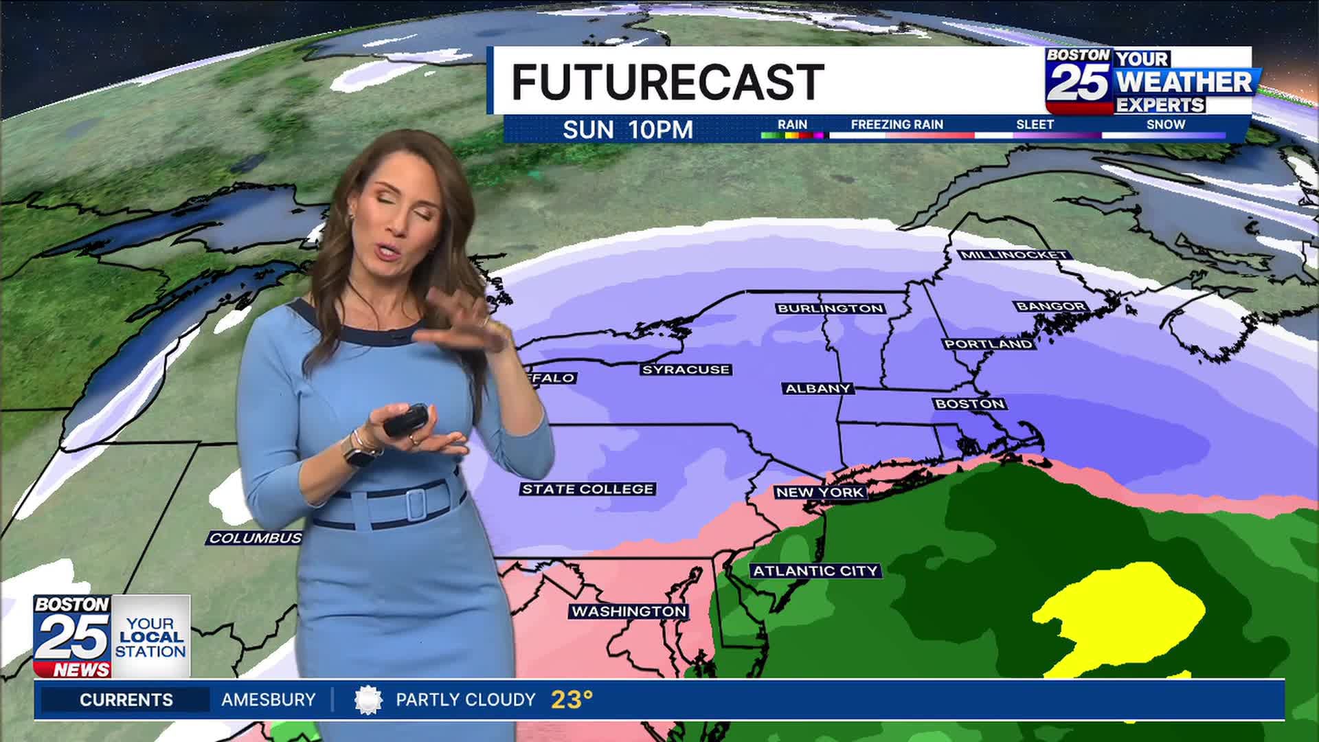 A huge winter storm is coming to Mass. See hour-by-hour futurecast maps