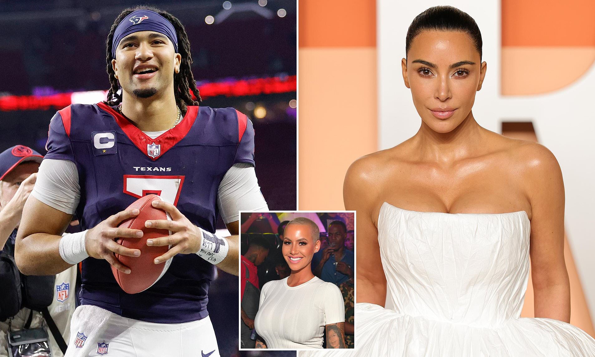 Houston Texans star CJ Stroud has been cursed by Kim Kardashian and ...