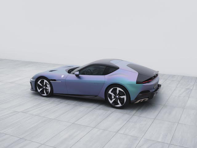 Color-shifting Ferrari 12Cilindri is a one-off art piece on wheels