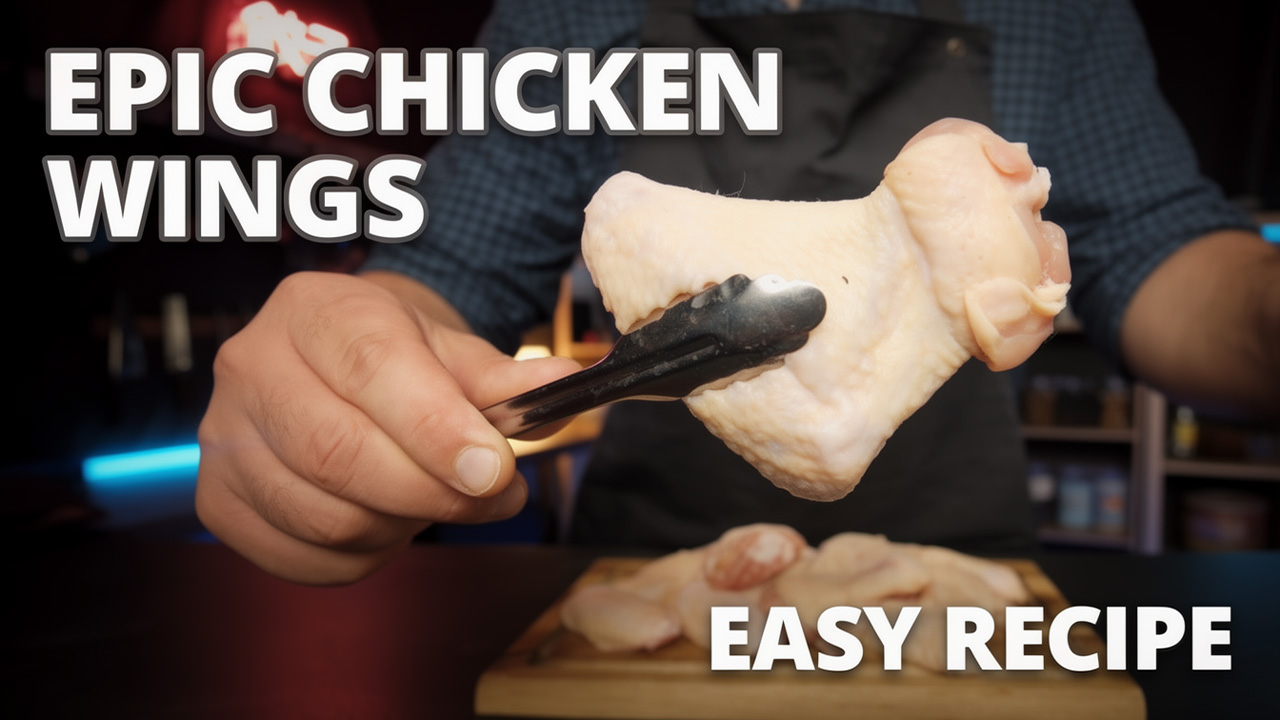 Crispy Peking duck inspired chicken wings without frying