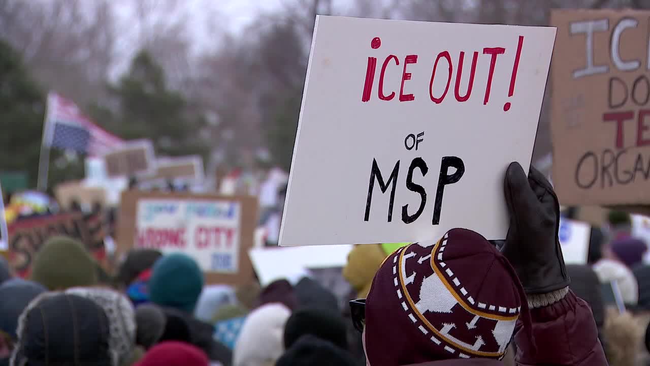 ICE in Minnesota: Business closures, downtown march mark ICE protest in ...
