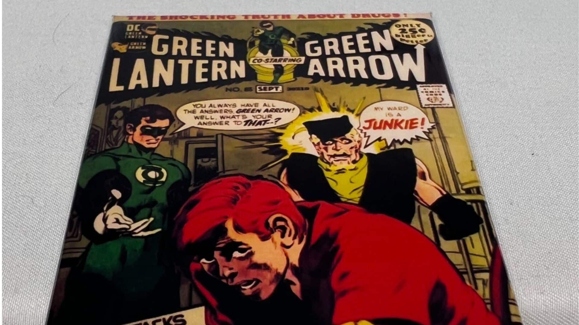 Old comic book stories that tackled profound issues