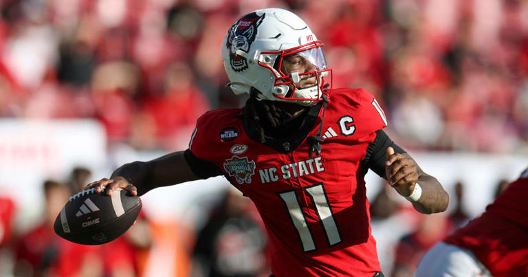 NC State QB CJ Bailey makes On3’s way-too-early top 100 college ...