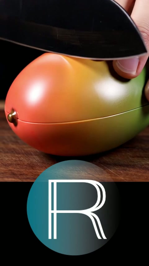 Relaxing AI-generated ultra-realistic fruit cutting ASMR #relaxing #shorts