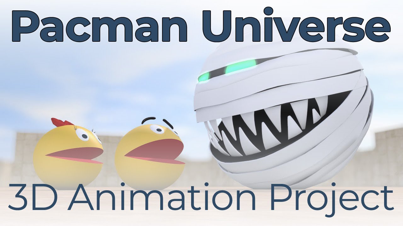 Pacman vs Mummy Monster