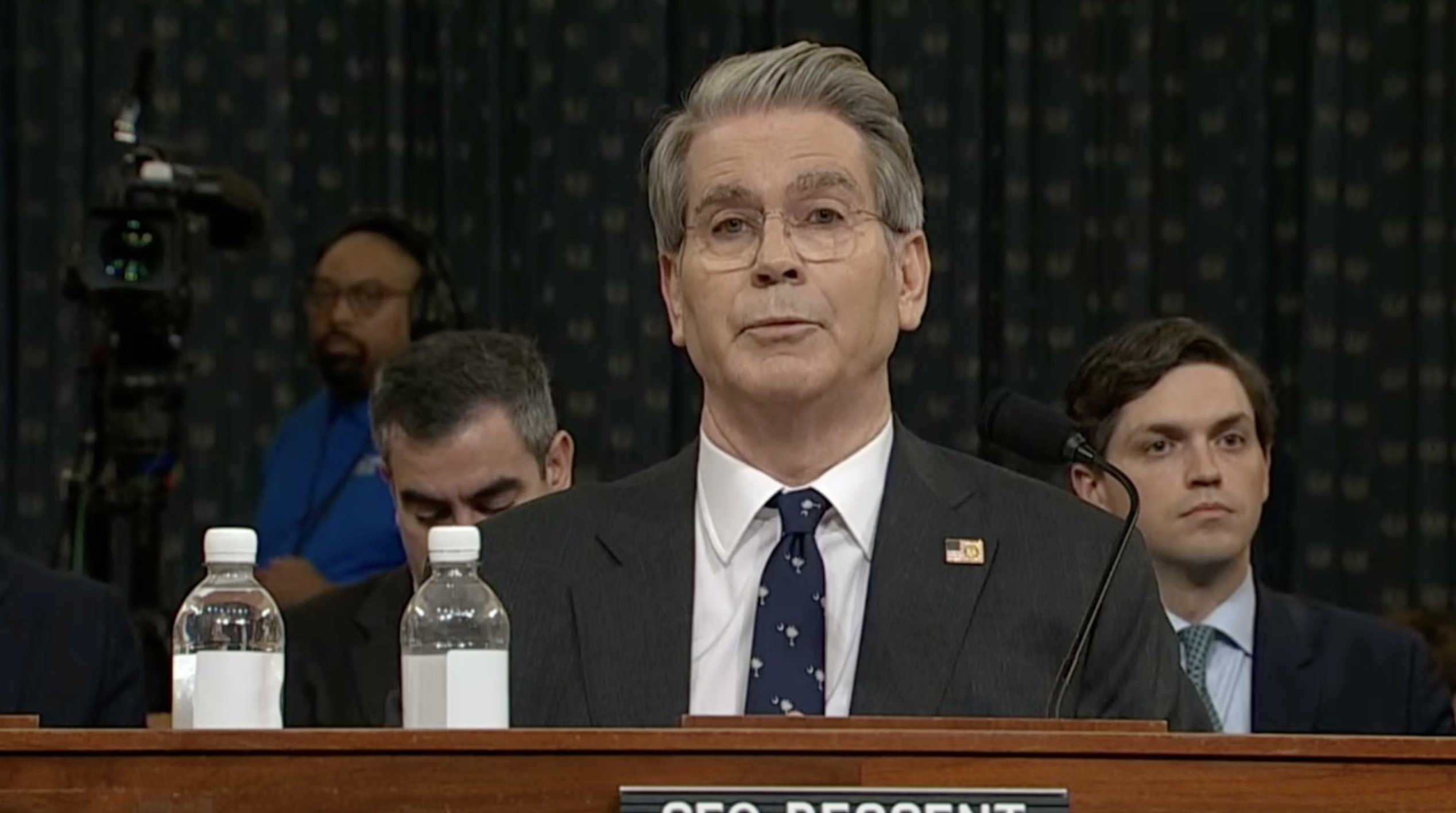 'We are allowed to share': Secretary Scott Bessent slips up, admits ...