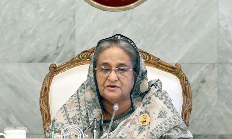 Sheikh Hasina attacks Muhammad Yunus from first public address in Delhi ...