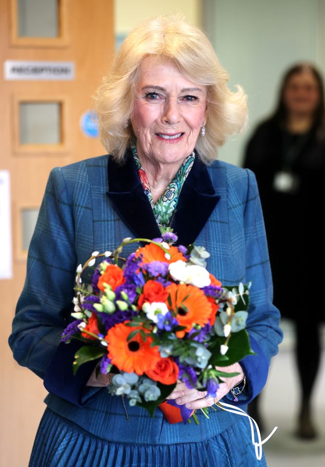 Queen Camilla reacts to this massive break in protocol in a very ...