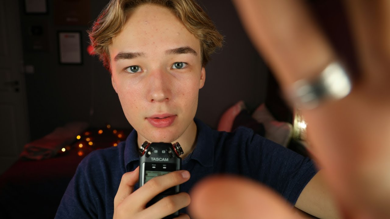 ASMR intense mouth sounds (too crisp?) [Tascam]