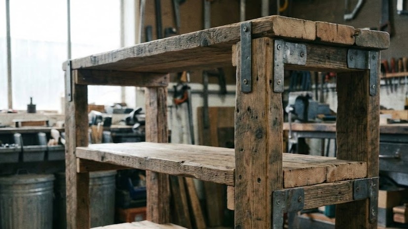 How discarded wood became heavy-duty storage