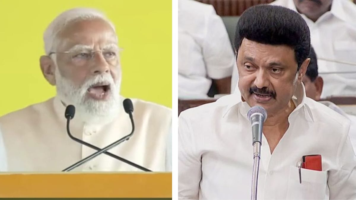 In poll-bound TN, Modi challenges DMK with 'double engine' pitch ...