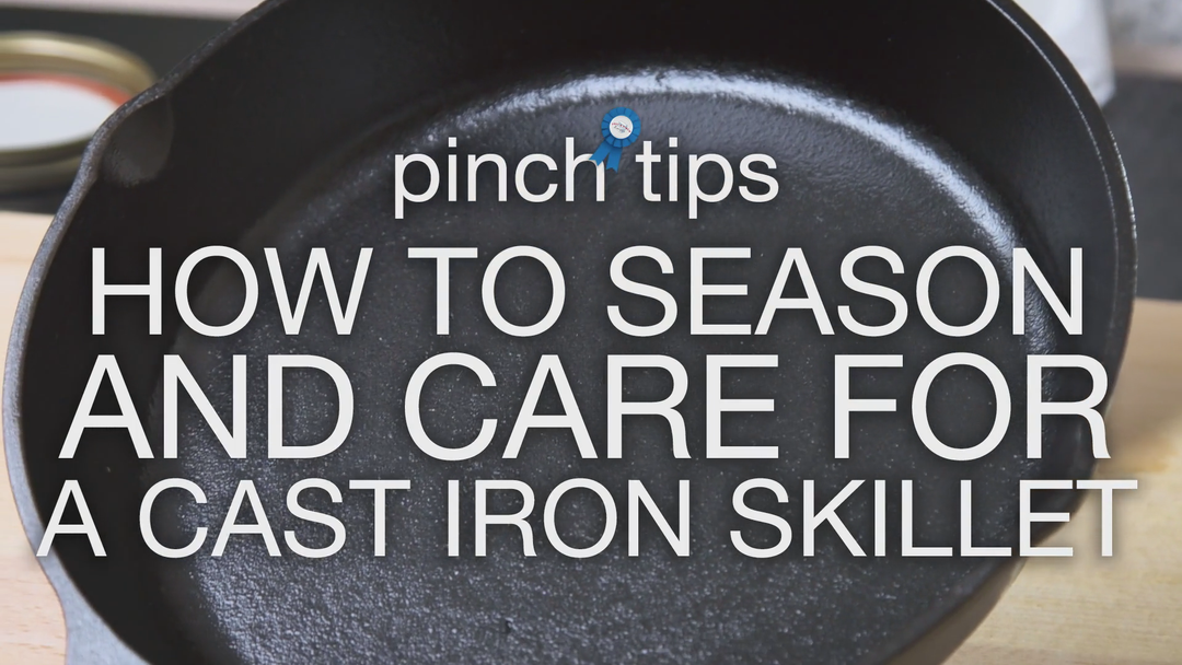 How to season and care for a cast iron skillet
