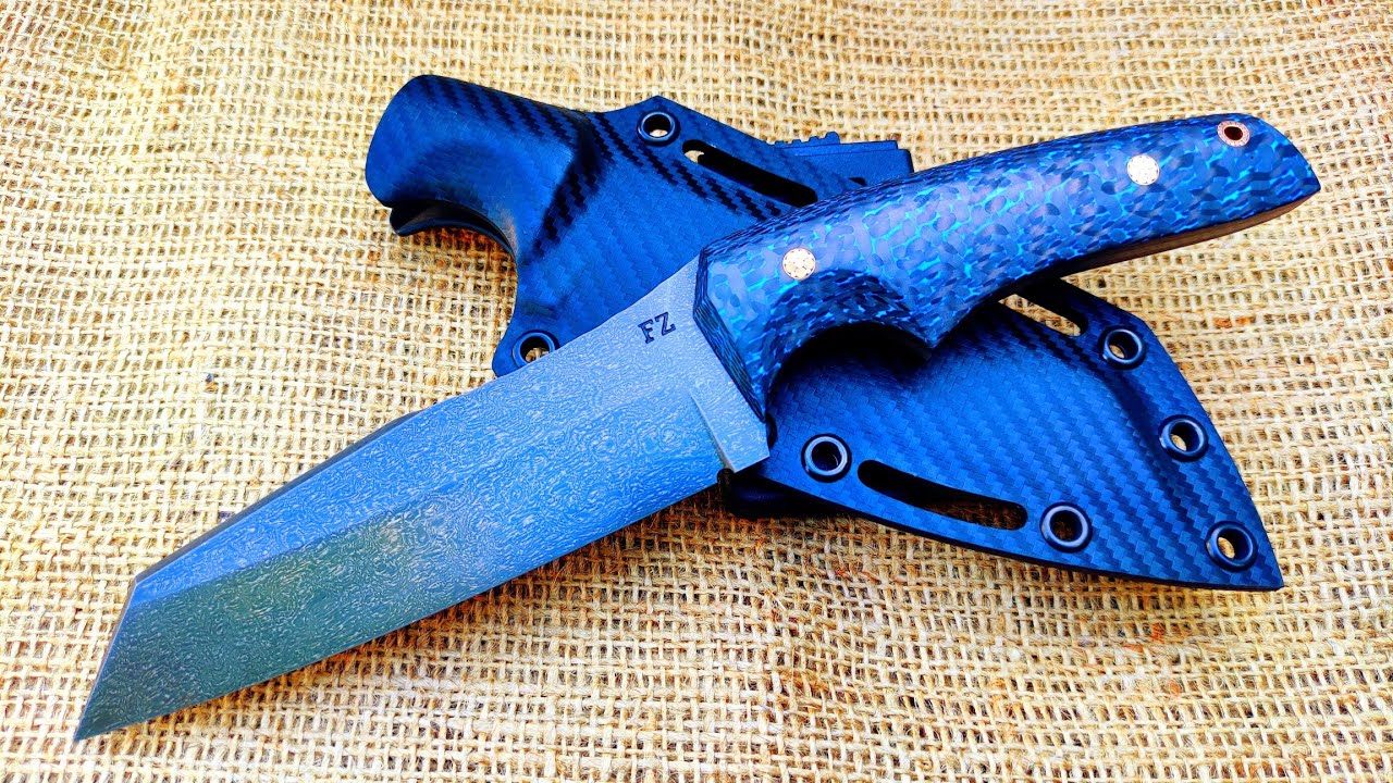 Crucible steel from a spring | Chopper knife making