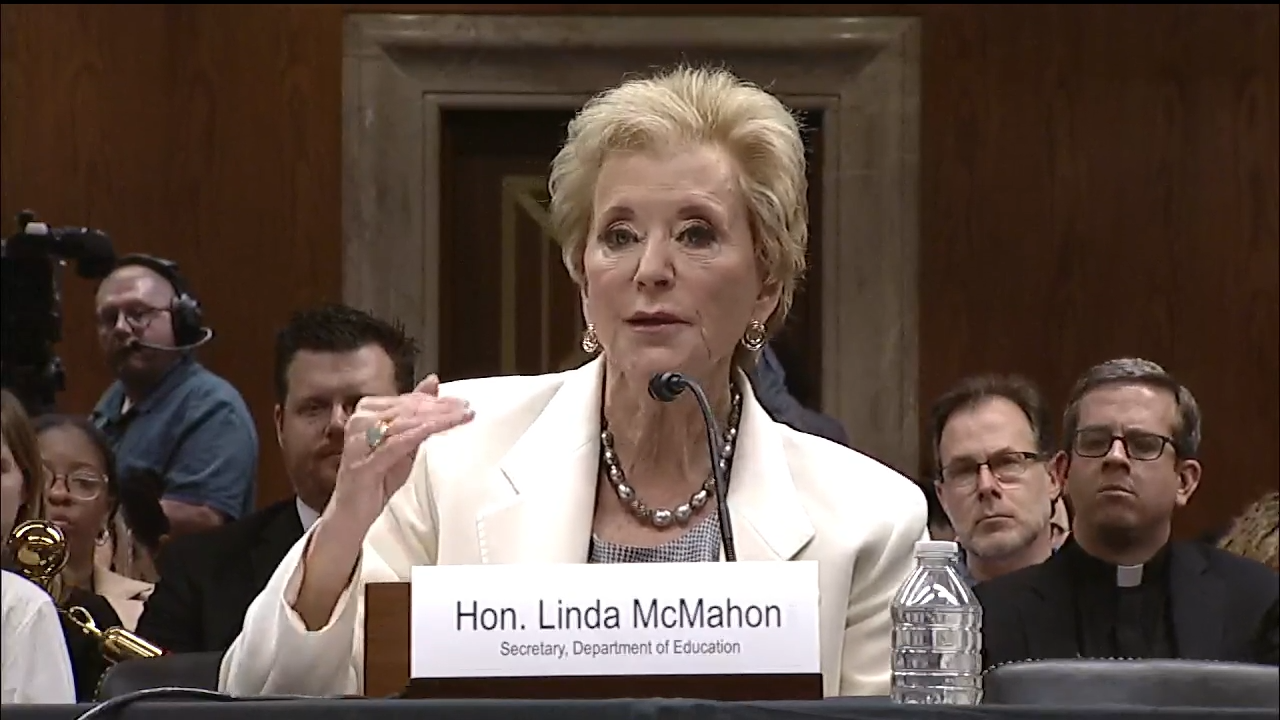 'Why did you cut off funding?': Linda McMahon shows no remorse over ...