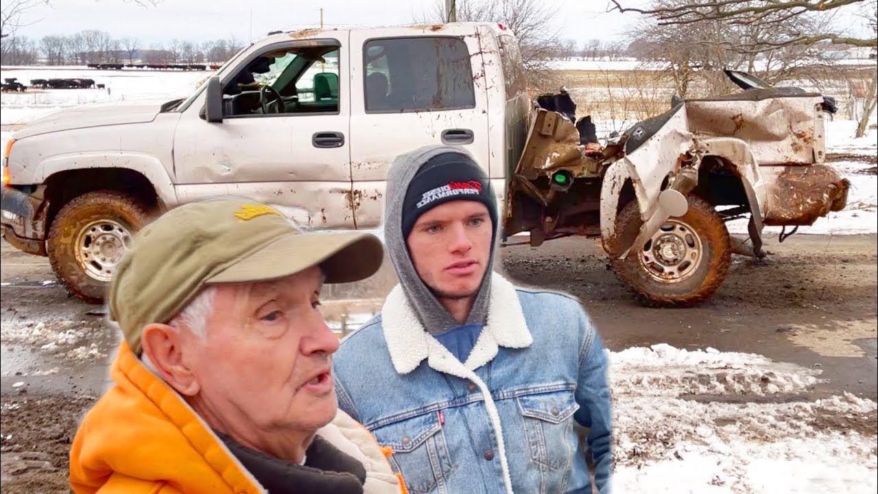 Just borrow grandpa’s truck for a few hours - then we ripped the bed ...