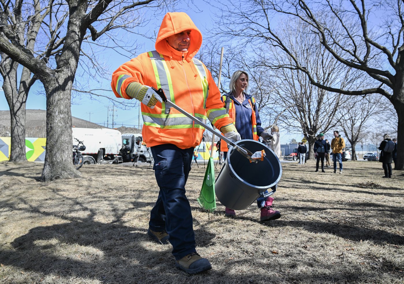 Les cols bleus de Montréal en grève durant une journée, le 4 février