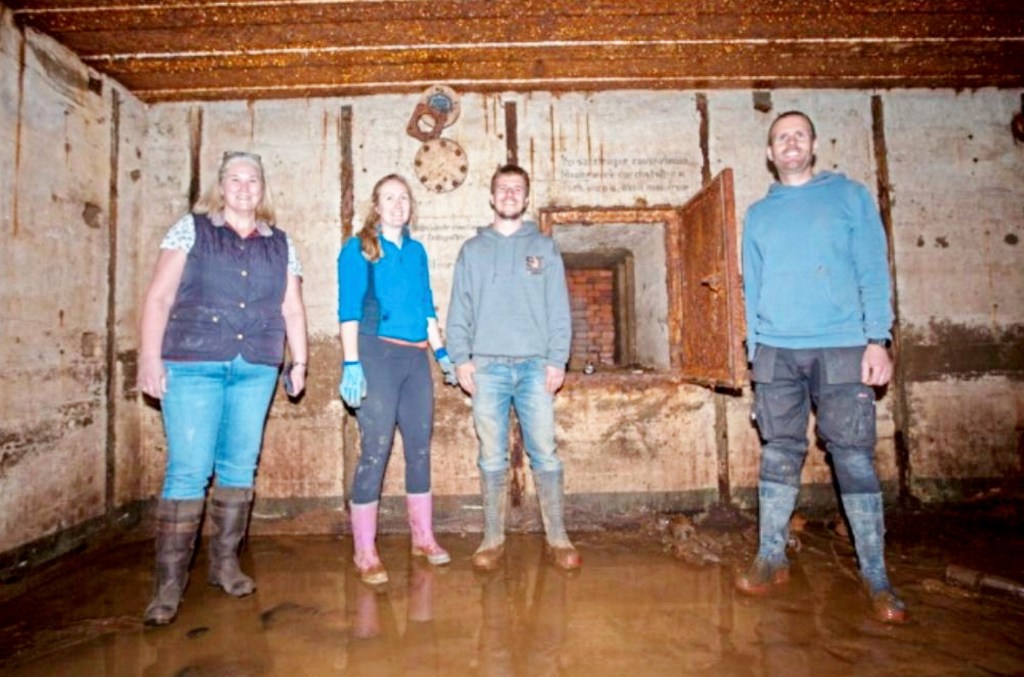Couple discover WWII Nazi bunker underneath their home