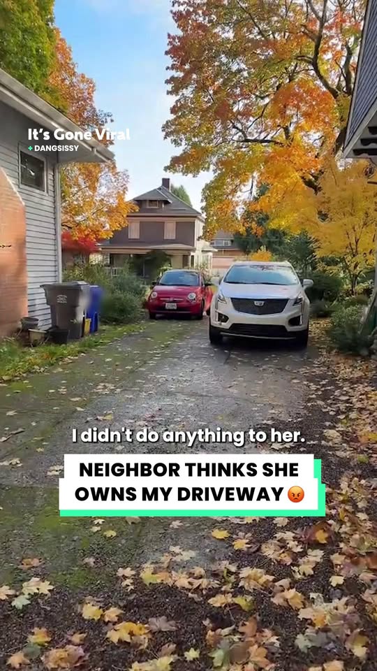 I'm getting revenge on my Karen neighbor