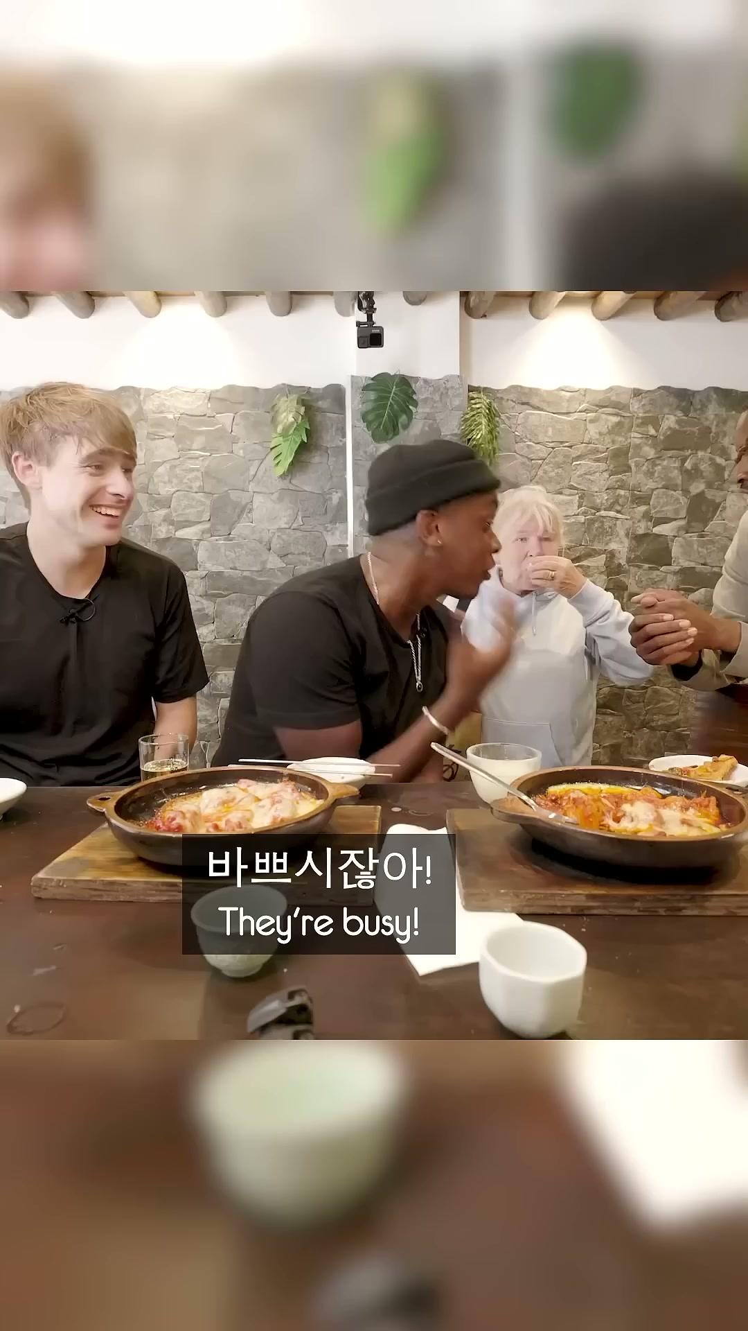 Unscripted laughter: Stranger joins our spicy Korean food review!