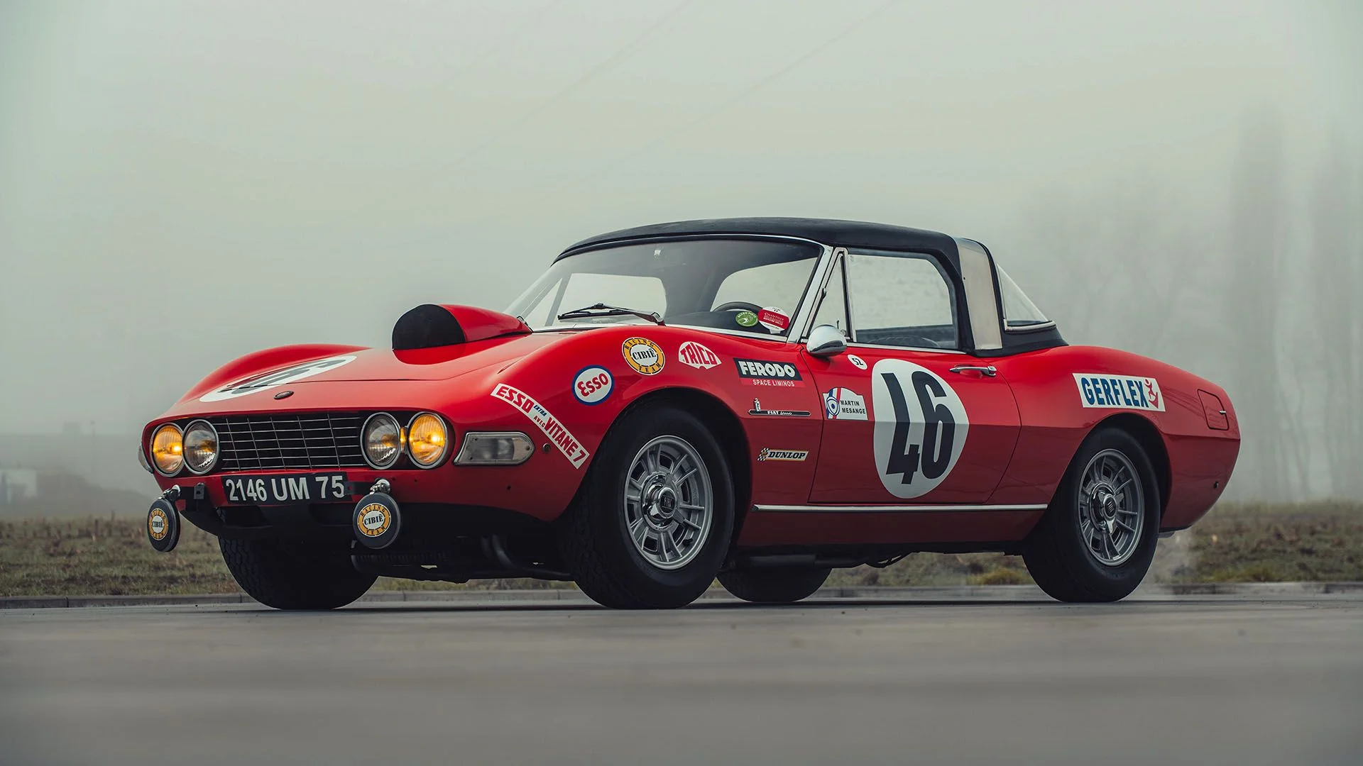 The only Fiat Dino to race at Le Mans is headed to auction