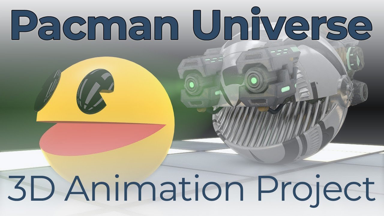 Pacman vs robotic laser Pacman