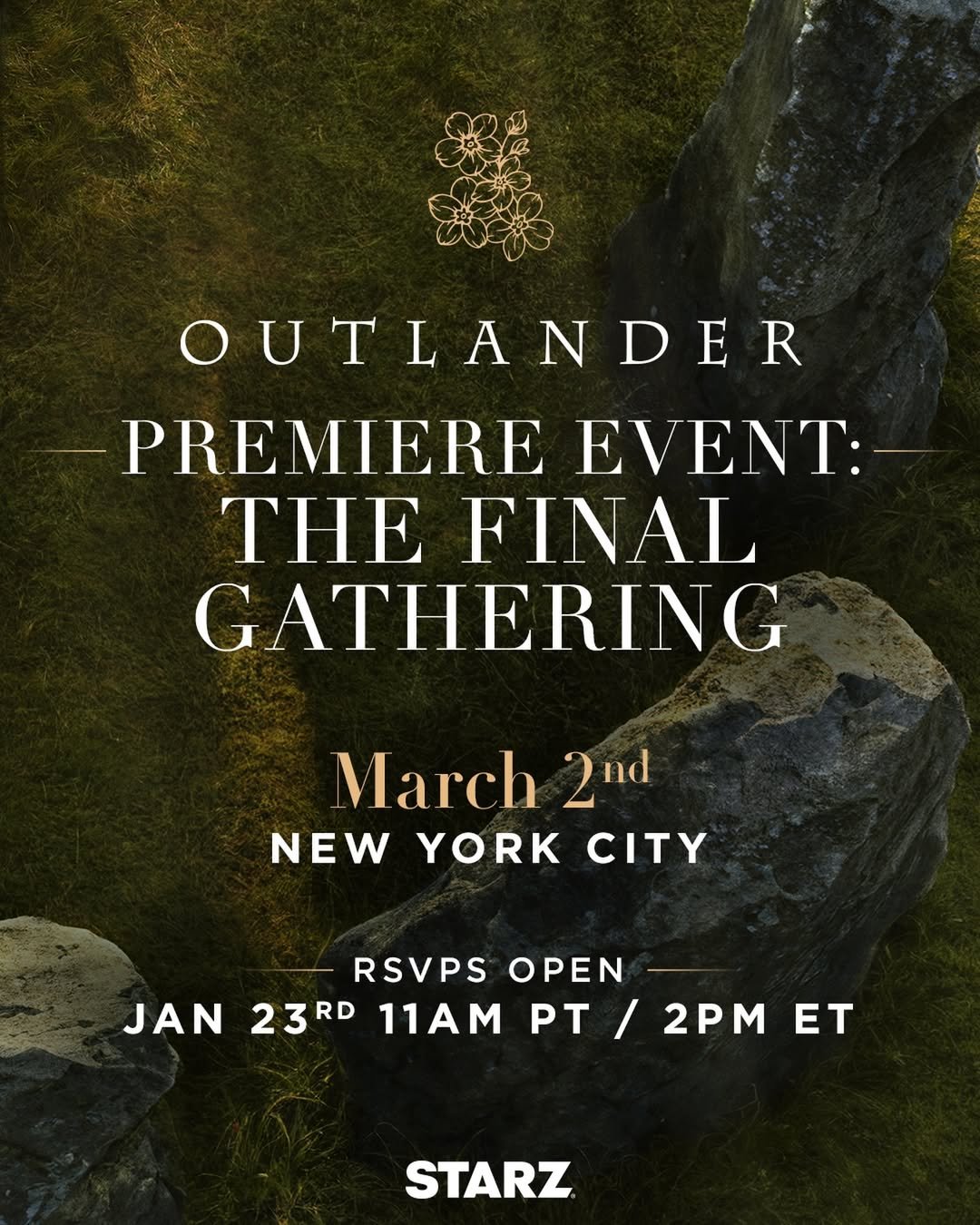 Outlander premiere event: The final gathering, NYC