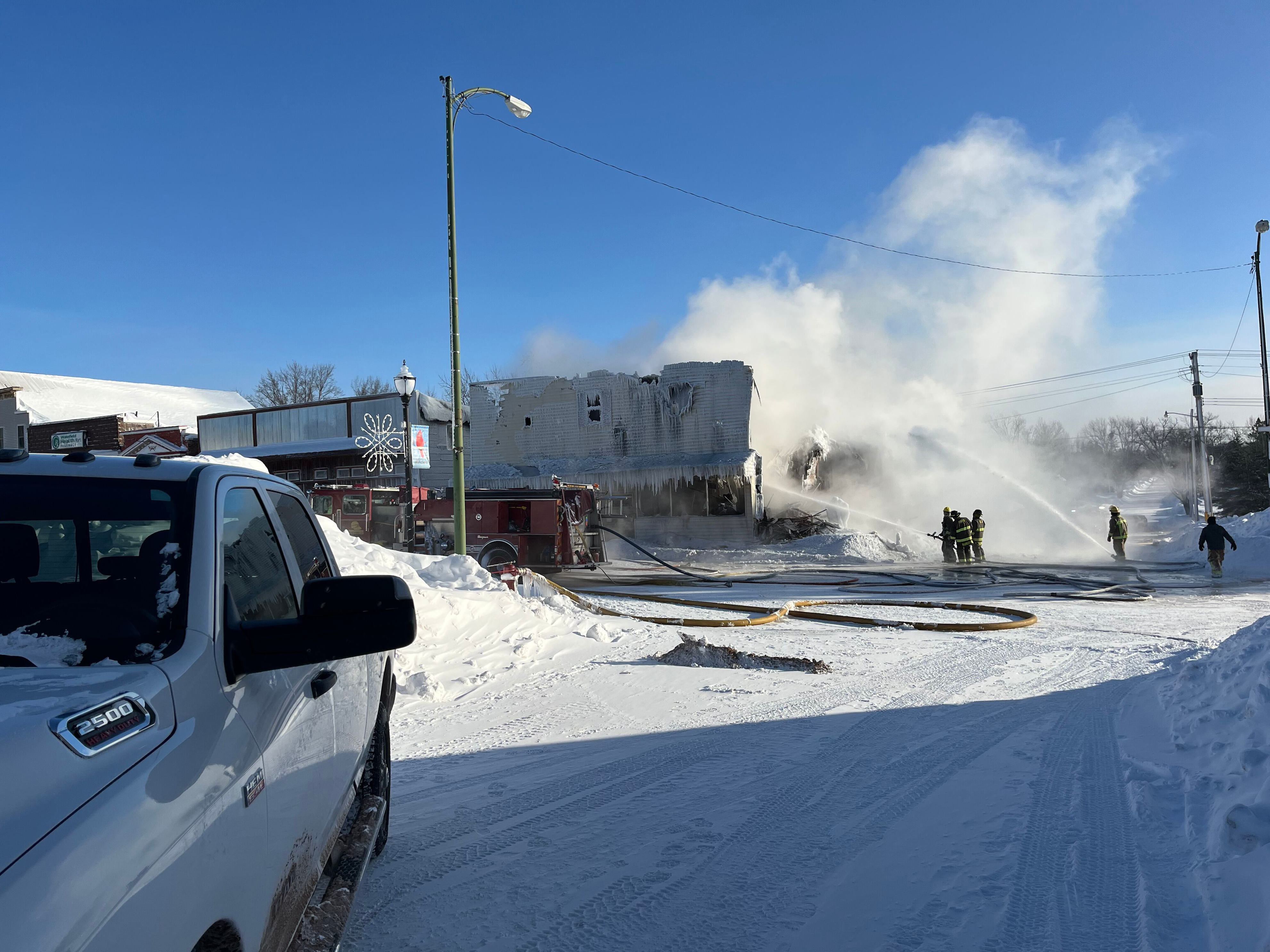 Update: No reported injuries in early morning Wakefield house fire