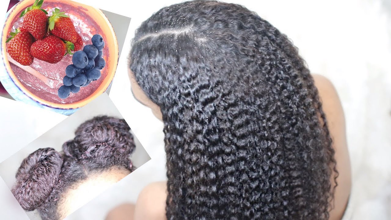 Deep conditioner DIY all natural fruit for rapid hair growth, and ...