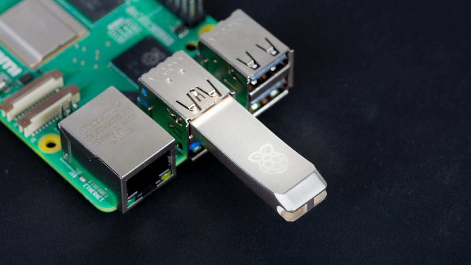 Raspberry Pi launches a USB flash drive that won’t flake under pressure