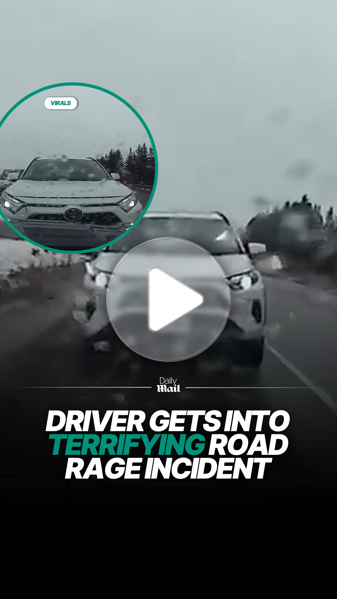 Driver faces charges after dangerous road rage pursuit