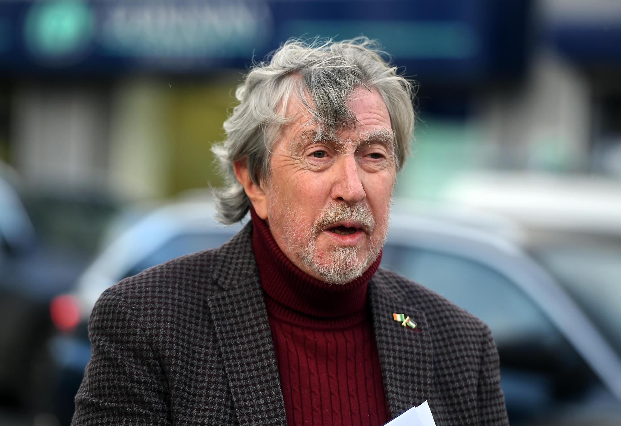 Funeral takes place for former Sinn Fein MP Mickey Brady in Newry
