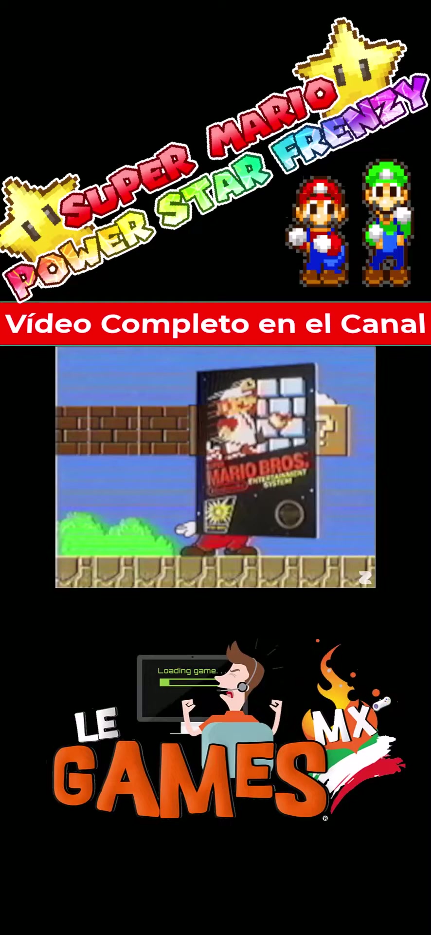 Super Mario Power Star Frenzy - Fangame