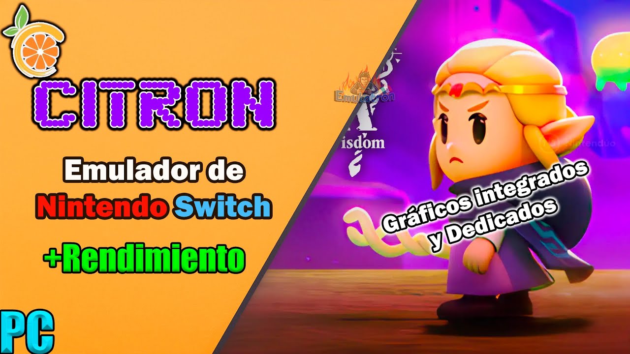 Citron un Excelente emulador para juegos de Nintendo Switch