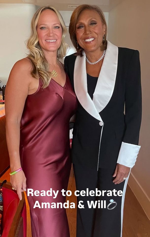 Robin Roberts reveals Will Reeve and his bride Amanda Dubin ...