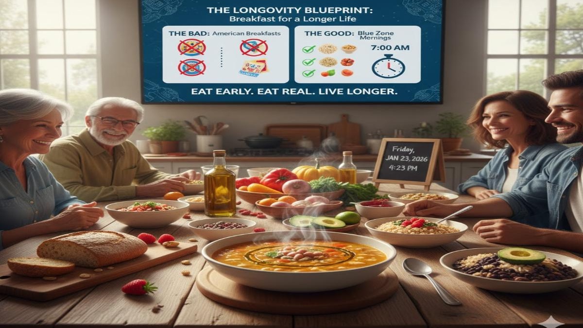 The dawn of longevity: Why your breakfast timing is a secret predictor ...