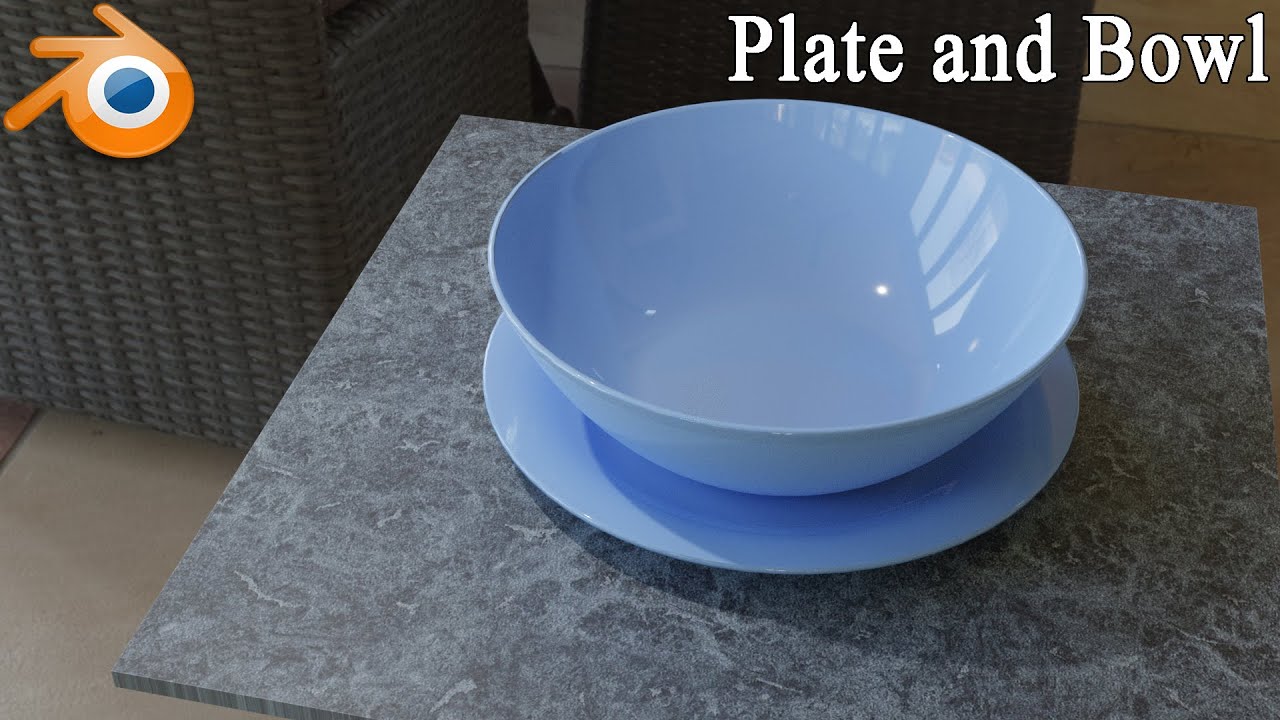 Learn Blender with me 8 - Model plate and bowl in Blender 2.8 - 162