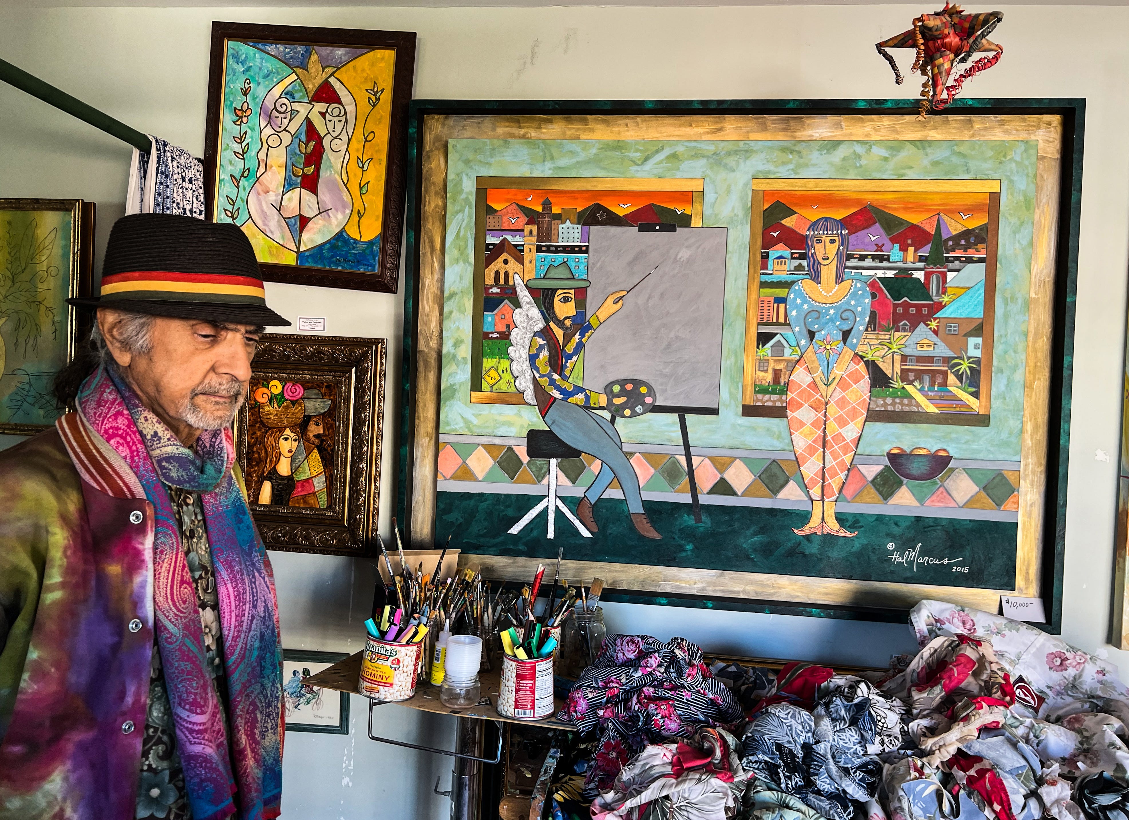 El Paso artist Hal Marcus finds insight on miracle of life after diagnosis