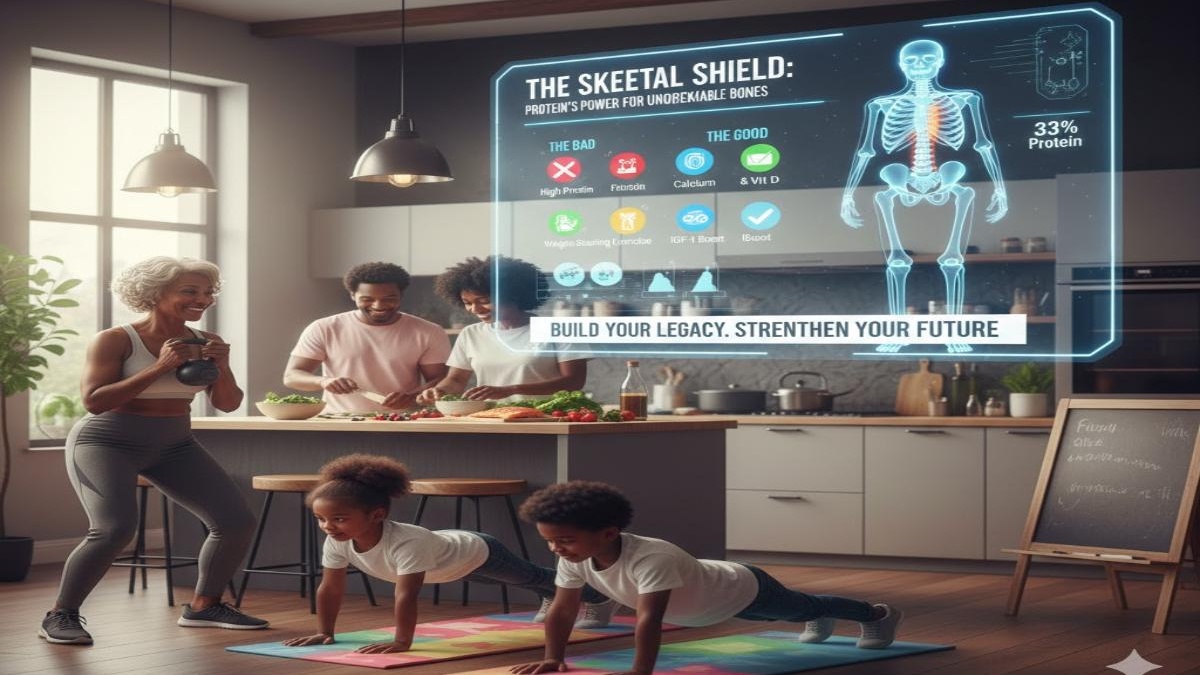 The skeletal shield: How protein actually rebuilds your bones from the ...