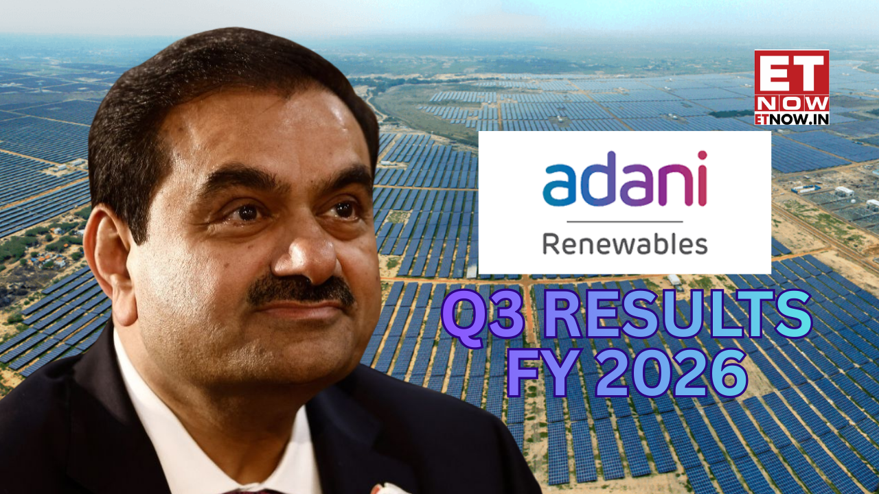 Adani Green Energy Q3 results FY 2026: Net profit falls 99% to Rs 5 ...