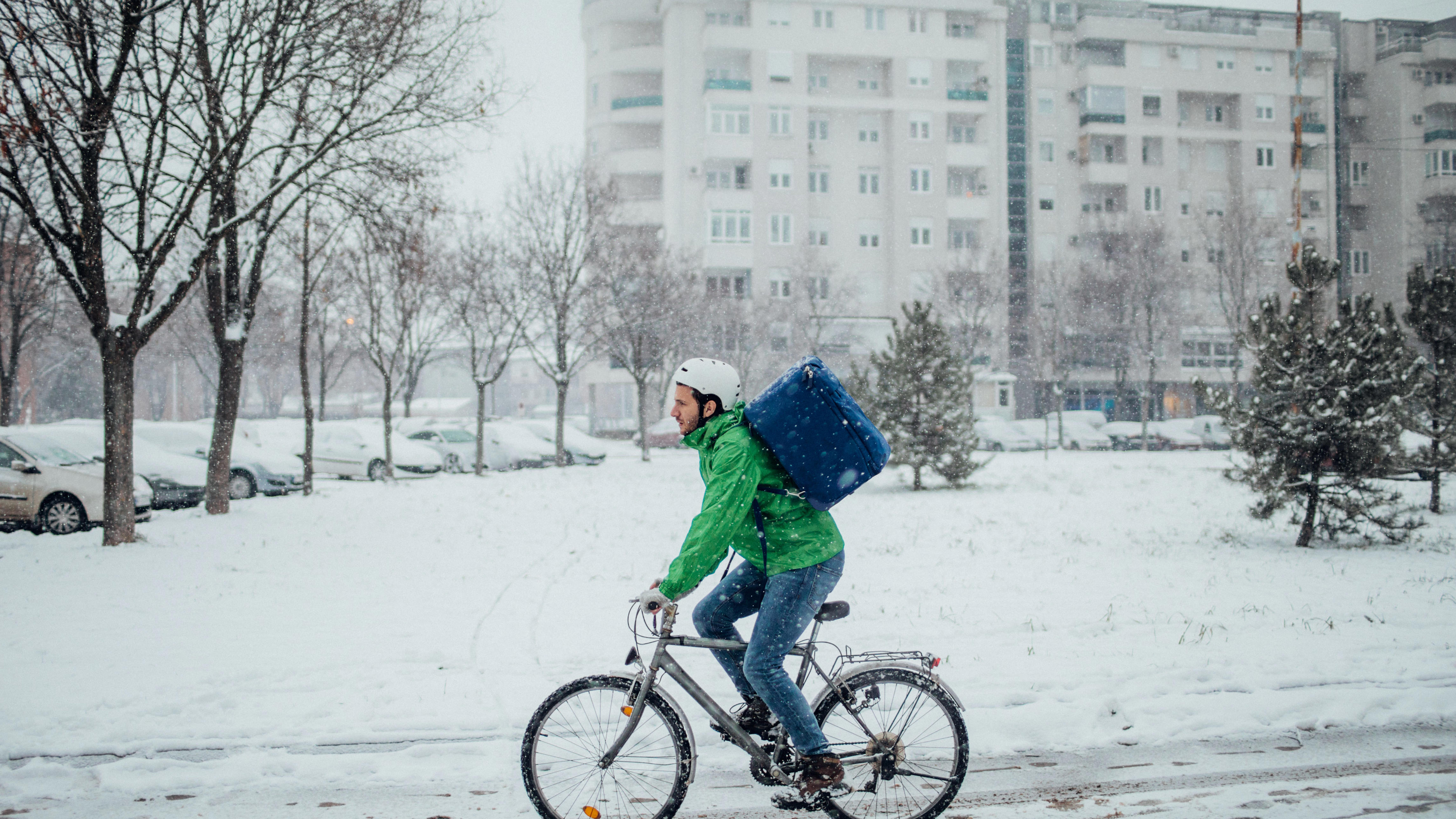 The problem with ordering food delivery during a snowstorm – and what ...