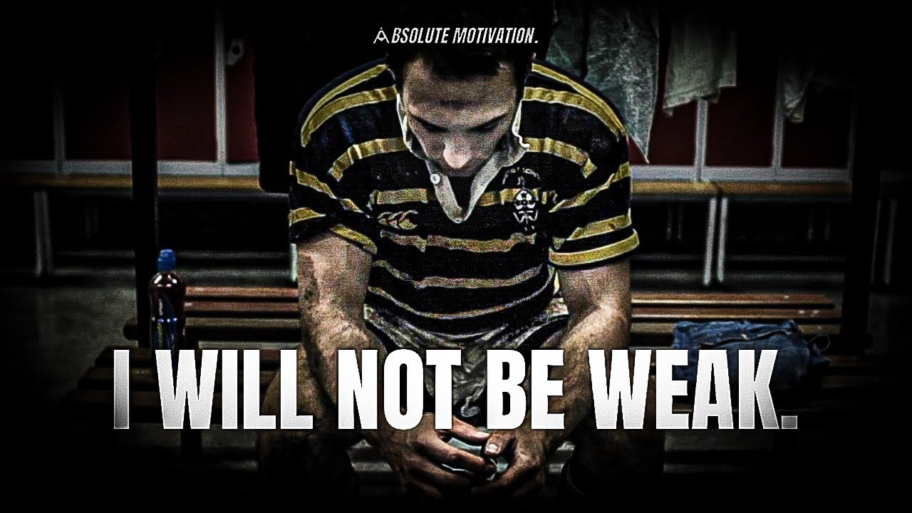 You're getting weak again... wake up and remember who you are ...