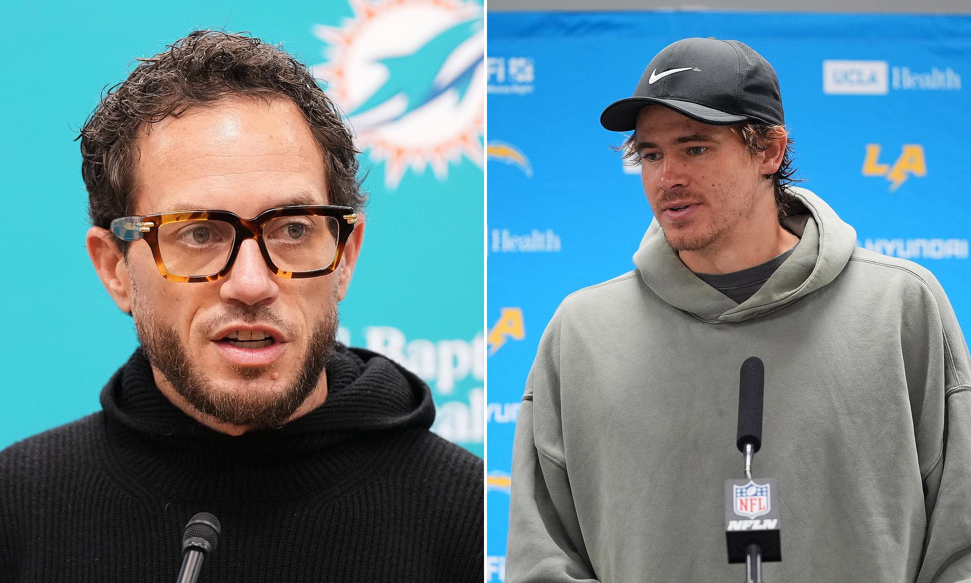 Mike McDaniel 'could pull out of new Chargers role' for immediate head ...